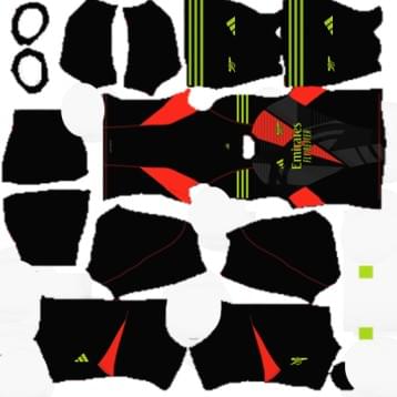 Arsenal DLS Kit 2025 - Dream League Soccer Kits