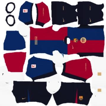 Barcelona DLS Kits 2025 – Dream League Soccer Kits 2025